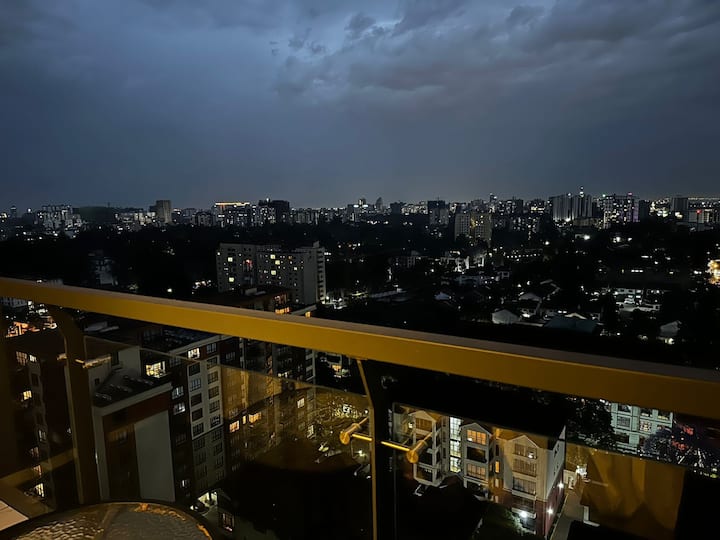 Telihaus | Panoramic View Loft W/ Pool | Gym| Mall - Nairobi