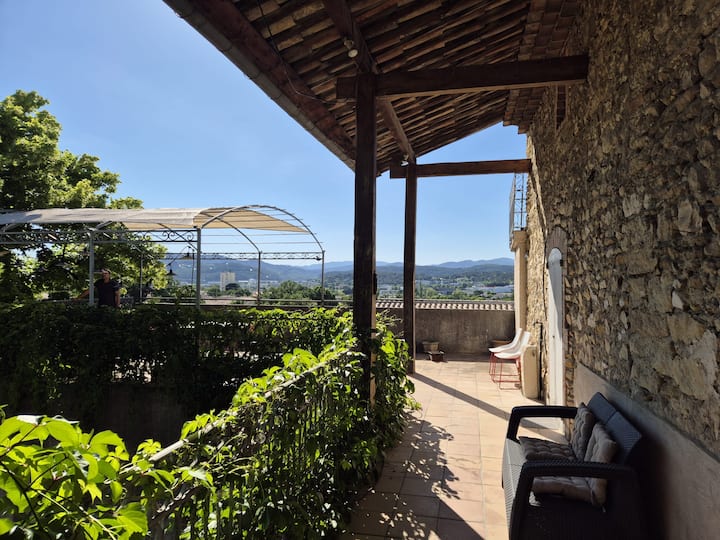 Mas En Pierre Entier 16 Personnes, Rénové à Alès - Alès