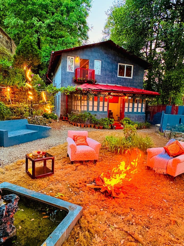 Scandinavian Style Villa  W/jacuzzi,lawn| Nainital - Nainital