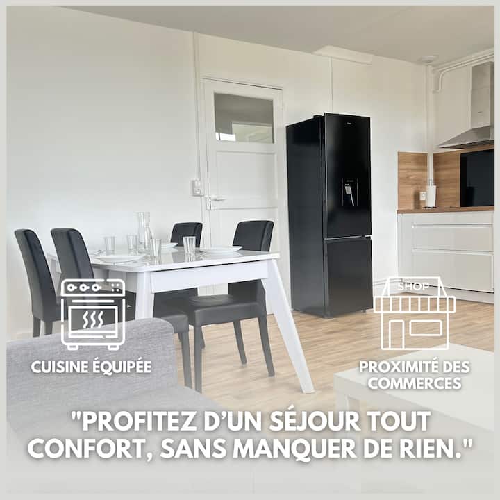 Appartement Clair & Spacieux - Angers