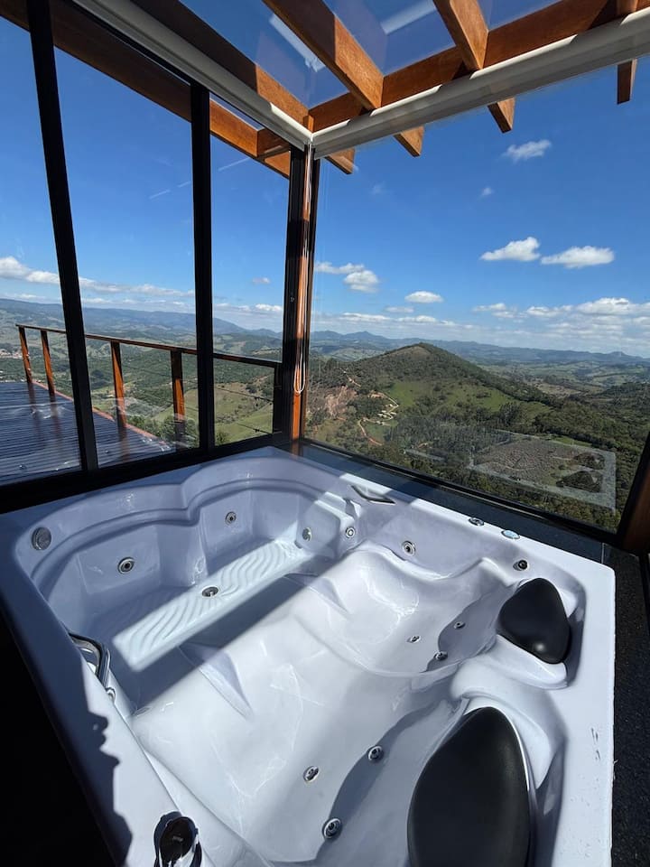 Chalé Manacá - Hidro, Lareira E Vista! 2h30 De Sp - Brasil