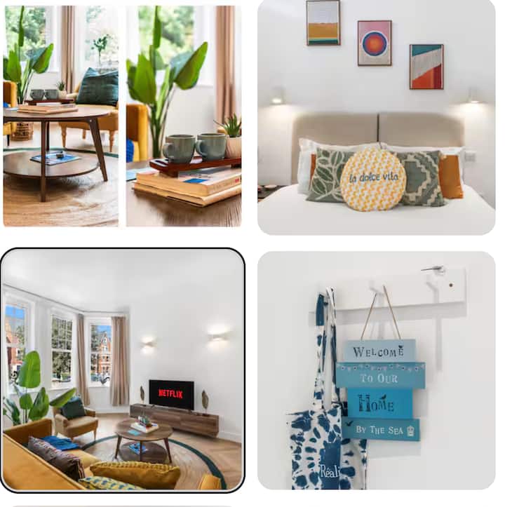 Seaside Apt•steps To Beach•netflix & Free Parking - Eastbourne