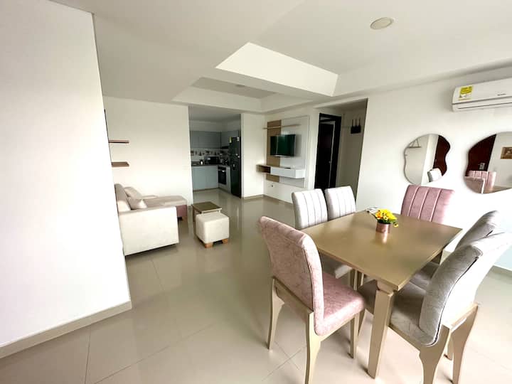 Moderno Apto 2 Hab | Piscina + Parq - Barranquilla