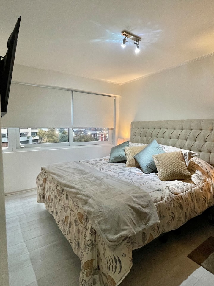 Hermoso Dpto Remodelado A Pasos De Parque Arauco - Santiago