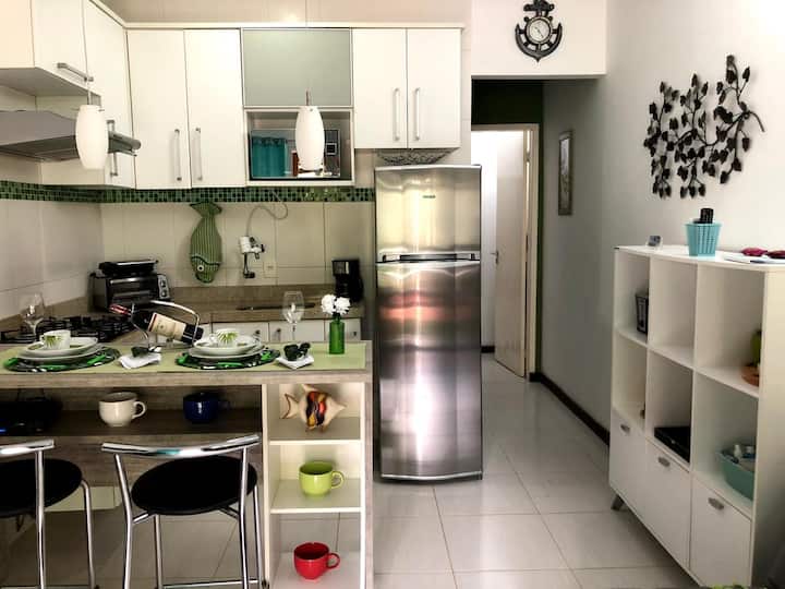 Flat Moderno No Centrinho, A 1 Min A Pé Da Praia! - Ilha Grande