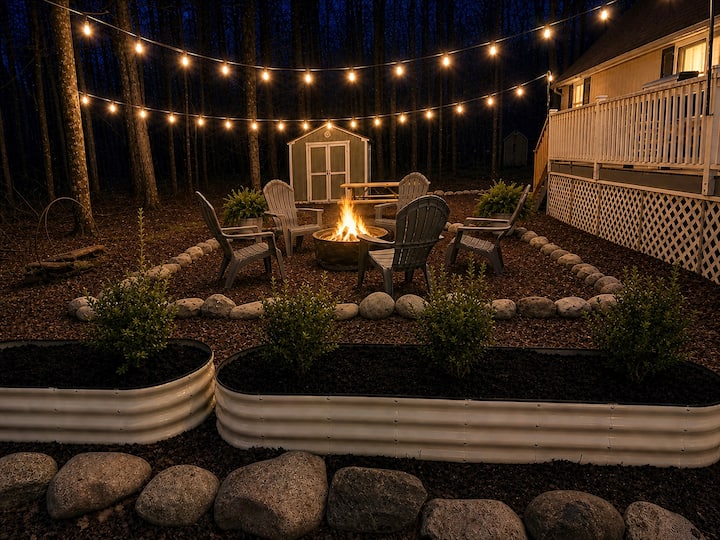 Sun Drenched Lake Cabin, Sleeps 8, Fire Pit & Bbq - Arrowhead Lake, PA