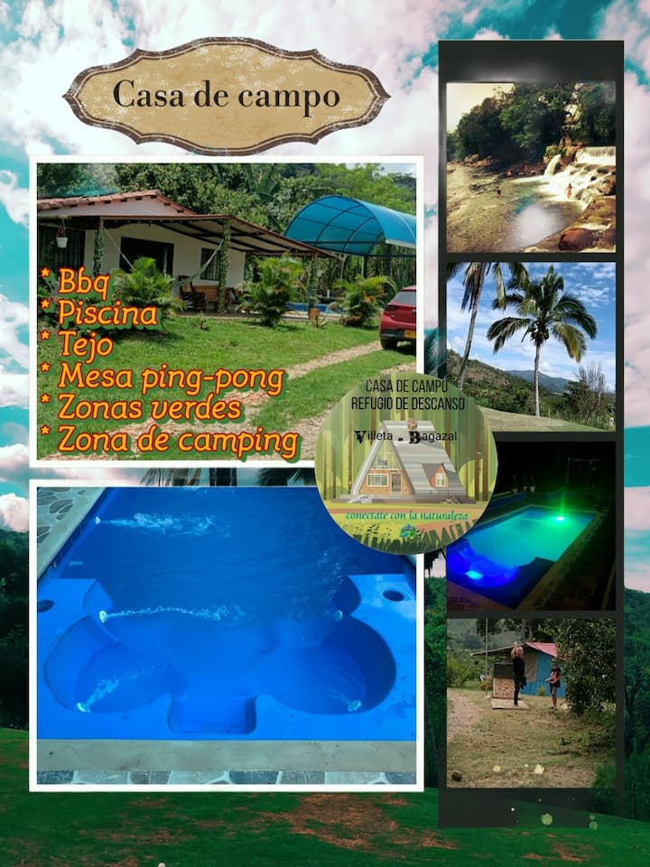 Casa De Campo Refugio- Descanso - Villeta