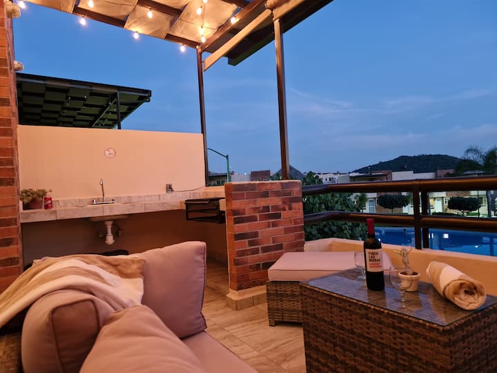 Vista Increíble+aire Acond+cerca De  Cuernavaca - Temixco