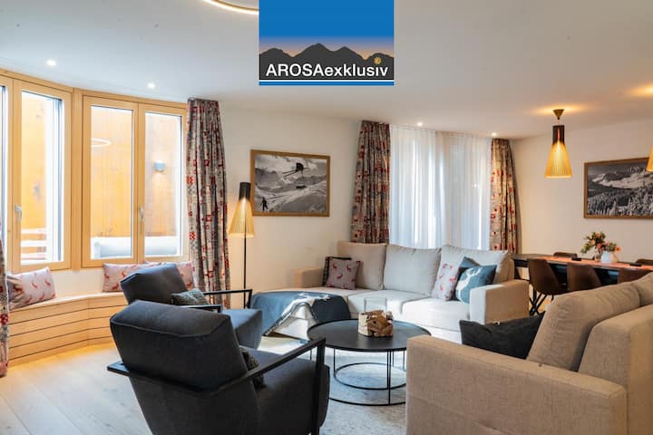 Alpine Luxuswohnung Im Zentrum. - Arosa