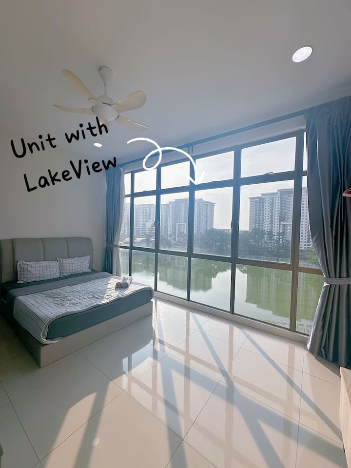 [Palazio / Austin / Jb]  Lake View Apartment - Johor Bahru