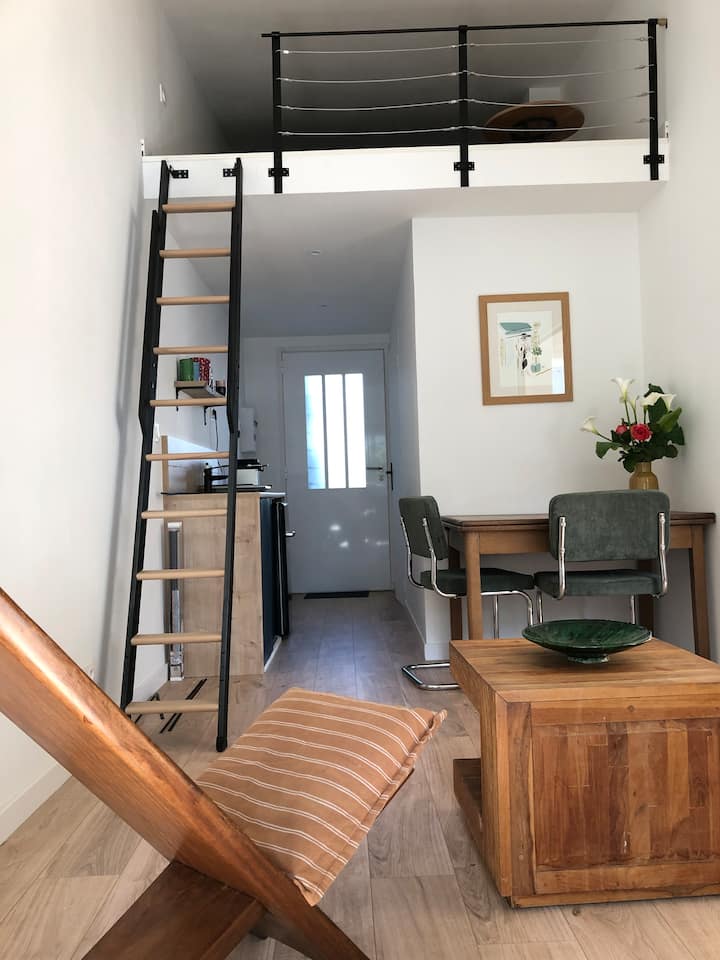Charmant Studio Avec Mezzanine - Nantes