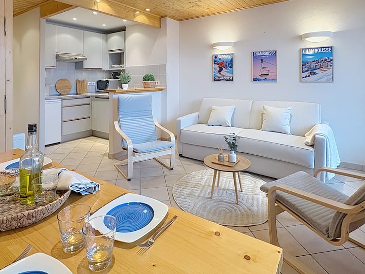 Chamrousse-vue Pistes-cocon Moderne Avec Balcon - Chamrousse