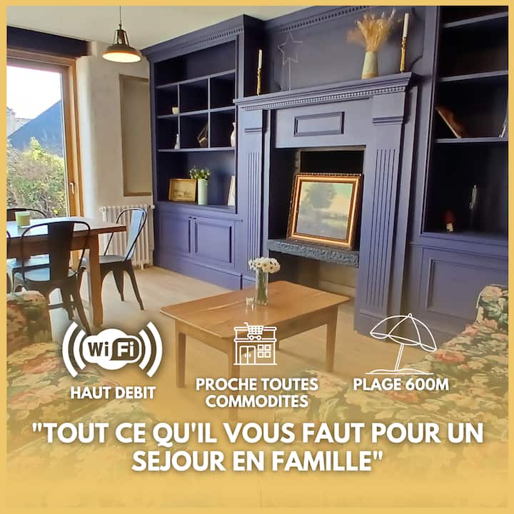 Maison Familiale -550m De La Mer - Locquirec