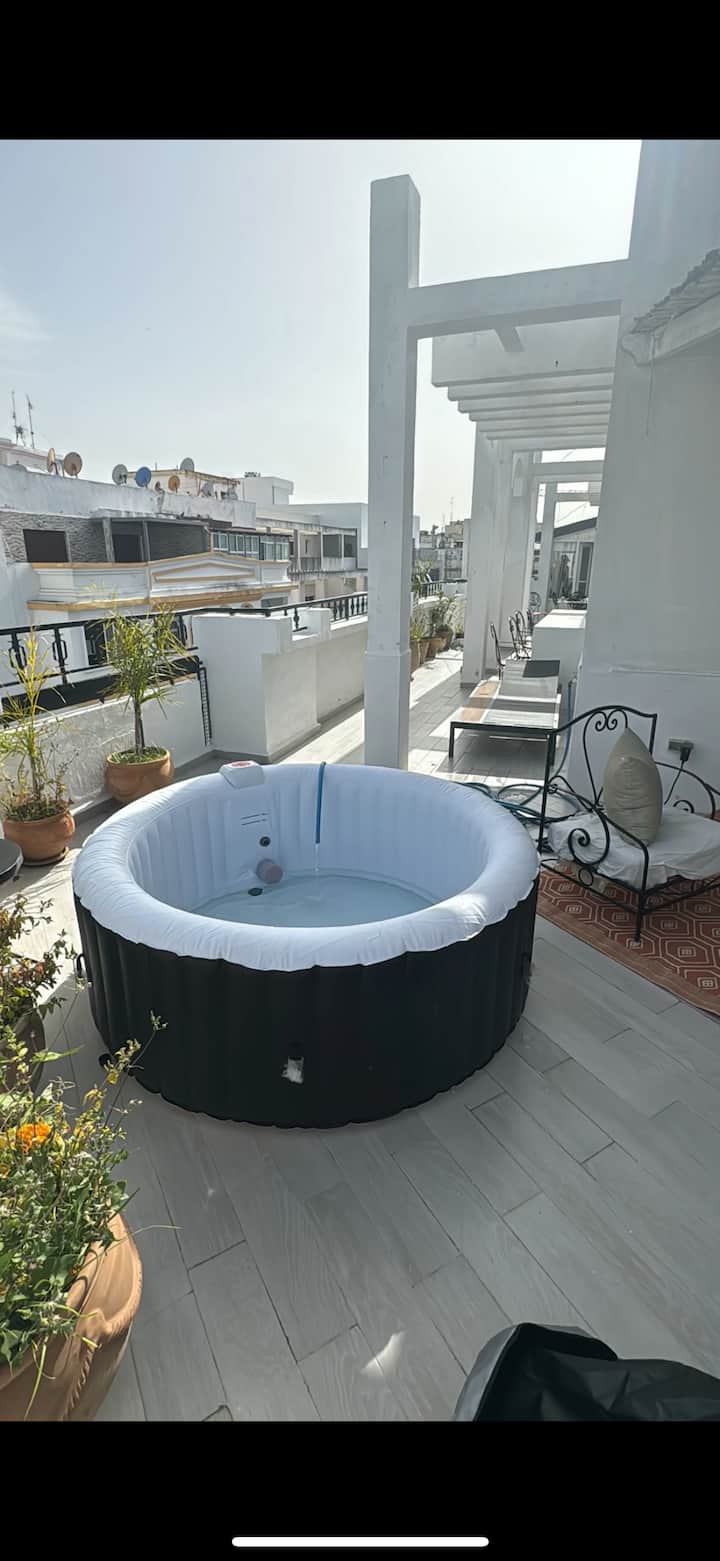 Downtown Tangier Penthouse - Bed 9 - Tanger