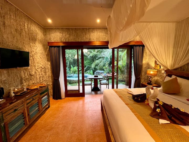 Ubud Country Side Jungle View Rau - Bali