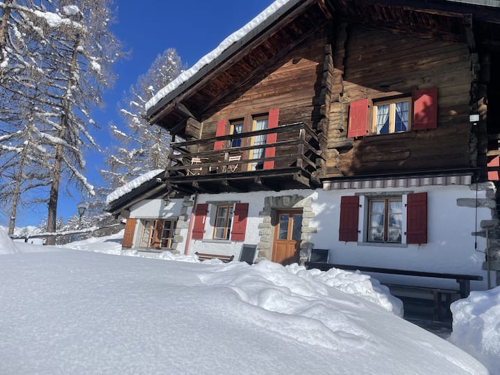 St-luc, Chalet Avec Vue, 1 à 2 Familles - Vercorin