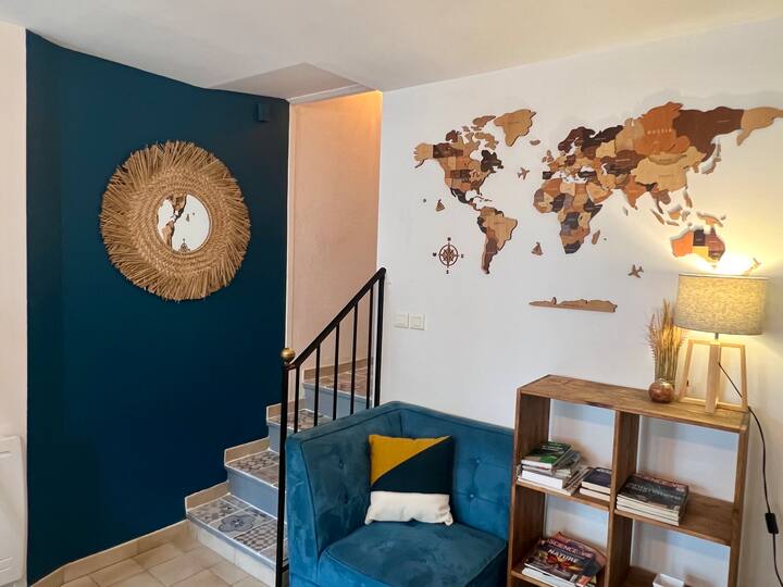 Maison De Village Rénovée Proche Rivière, 3ch 85m2 - Pierrelatte