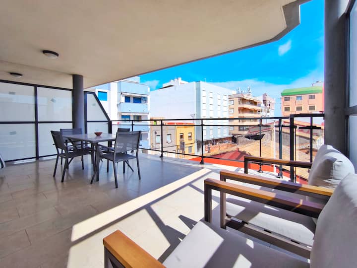 Appartement Avec Terrasse Près De La Mer à Moncofa - Moncófar