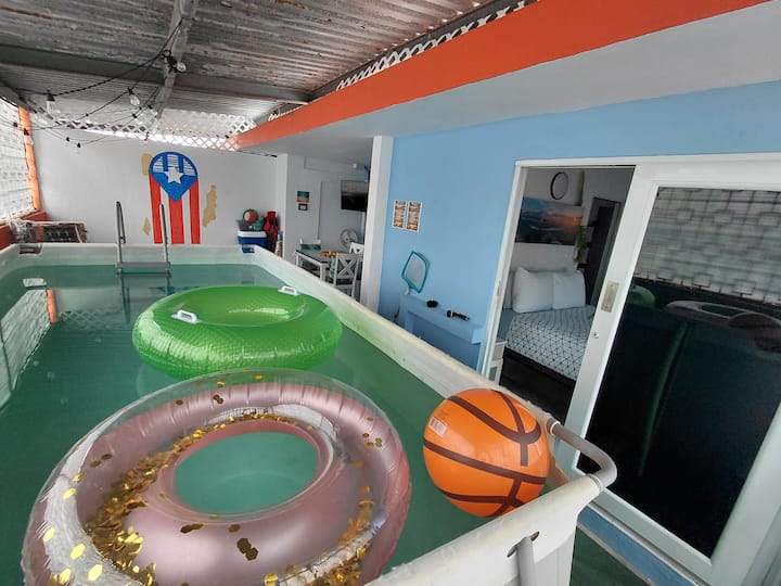 Casa Sunset | San Juan Airport • Pool Terrace - San Juan, Puerto Rico