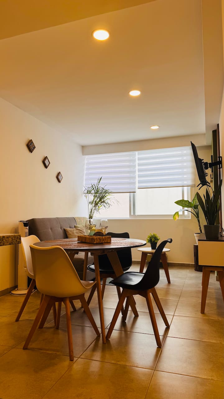 Depto. Cómodo Con Estacionamiento Cerca Del Centro - Puebla