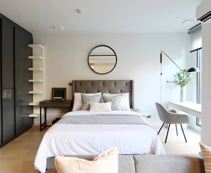 V2 - Cozy 1 Br Green View, Heart Of Bangkok, Bts! - Bangkok