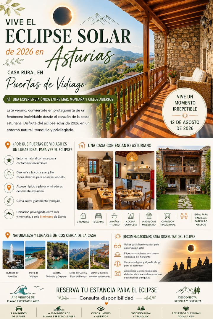 Casa Tradicional: Playa Y Montaña - Llanes