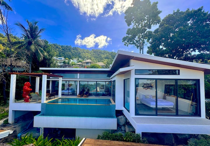 Chaweng Modern - Blue Sky 3bd Private Pool Villa - Ko Samui