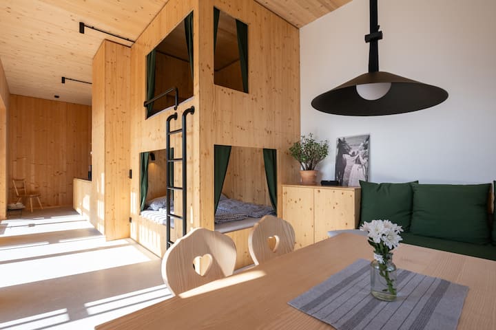 Berggasthof Eckbauer Bergnest Grün - Zugspitze