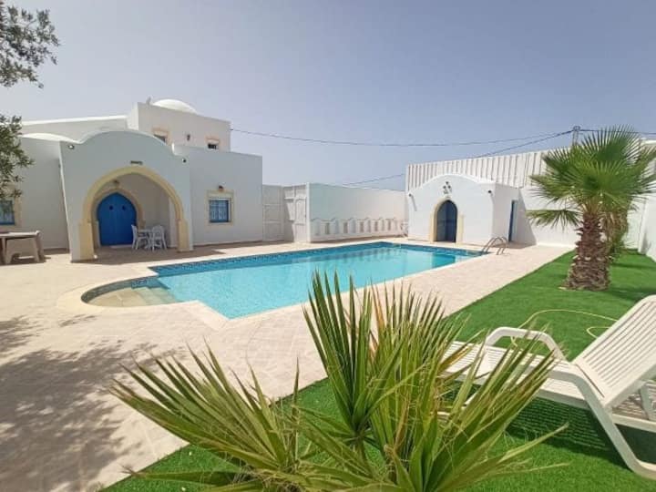 Villa 100% Sans Vis-à-vis - Djerba