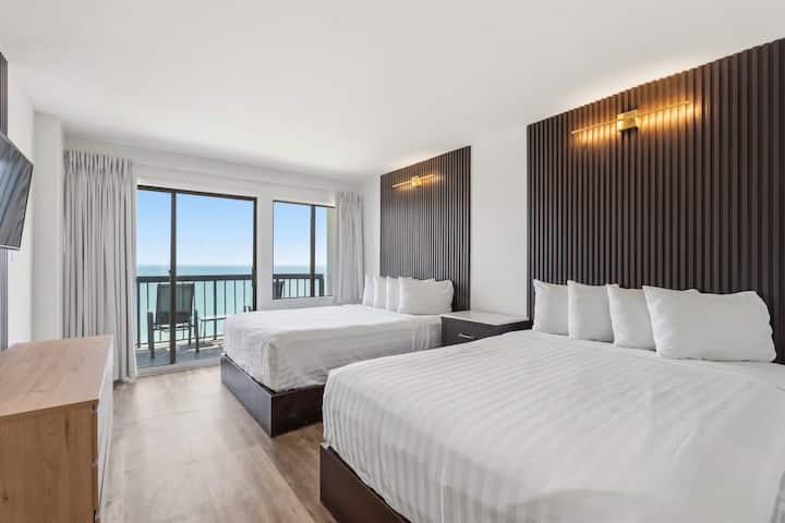 Oceanfront Double Queen Suite - Myrtle Beach, SC