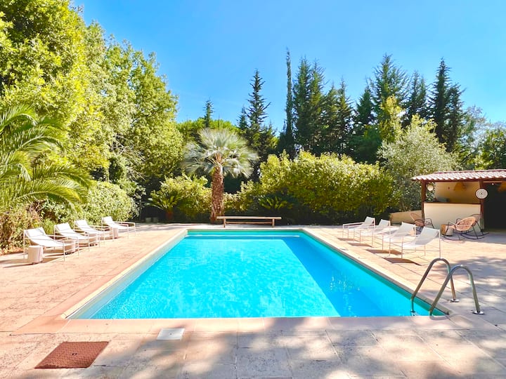 Villa Proche Village St Paul De Vence Avec Piscine - Villeneuve-Loubet