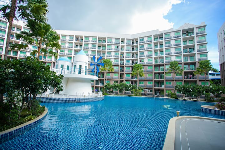 网红公寓/高速网络/泳池景观/超值服务 - Pattaya