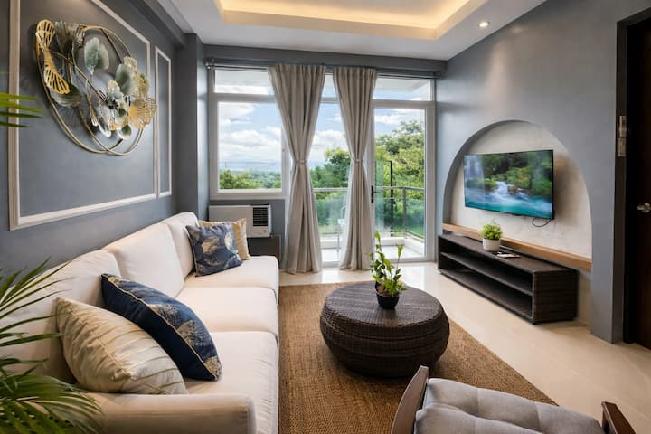 1br W/ Pool Access, Fast Wifi At Boracay New Coast - Malay