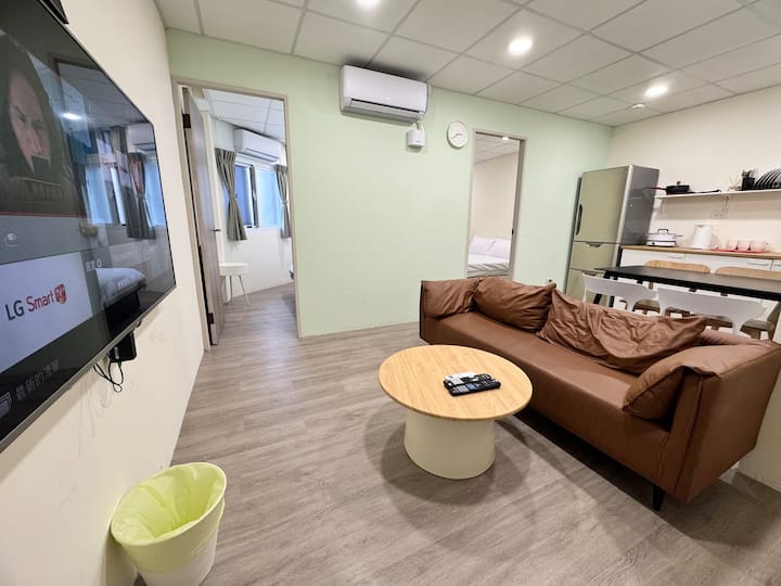 Jl-301捷運行天宮站/行天宮/雙城街夜市/3樓/6人2房1廳 - Beitou District