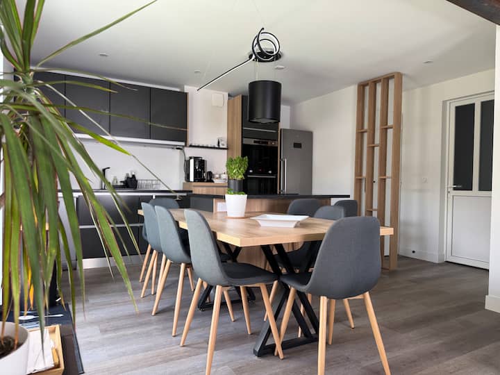 Spacieuse Maison Tout Confort Proche Centre Ville - 