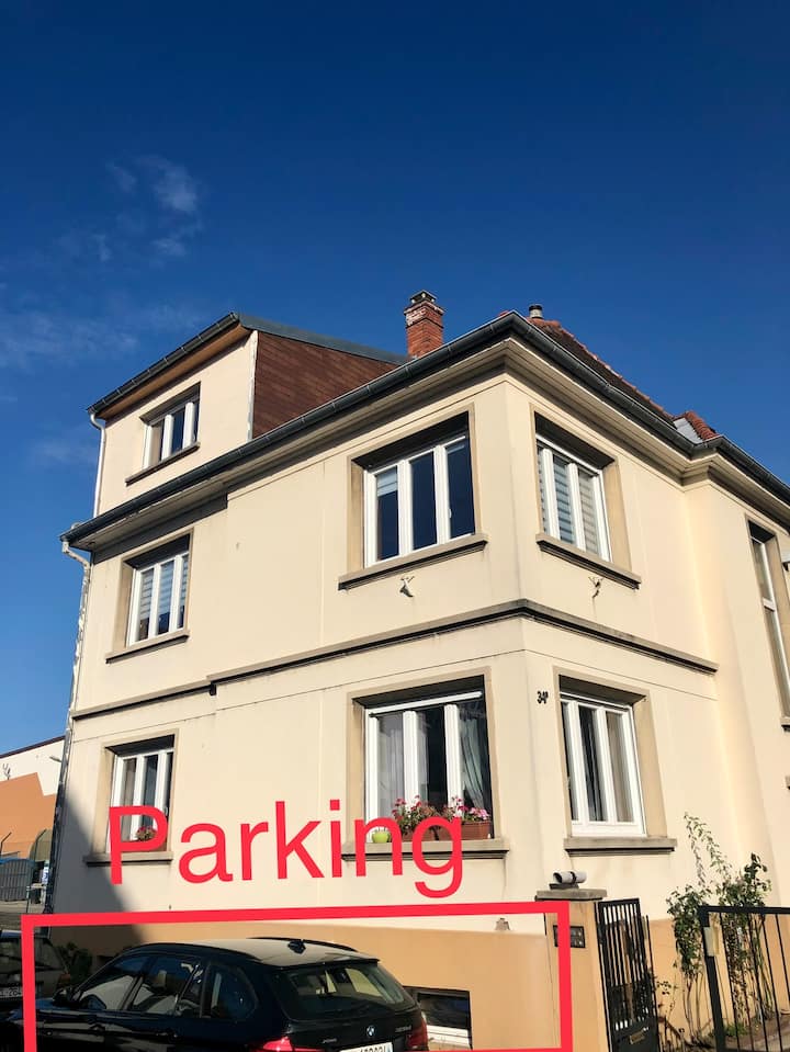 Appart Signature Avec Parking Gratuit - Schiltigheim