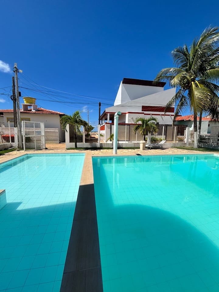 Casa Pé Na Areia Em Condomínio - Maragogi