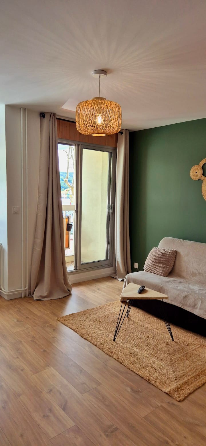 Le Cocon Vert–studio Moderne Gap Sud Avec Parking - Gap