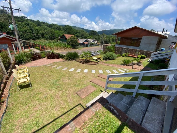 Lareira, Hidro E Cesta De Café - Nova Petrópolis