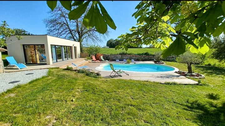 L'éden Des Vignes - 8 Pers - Jonzac