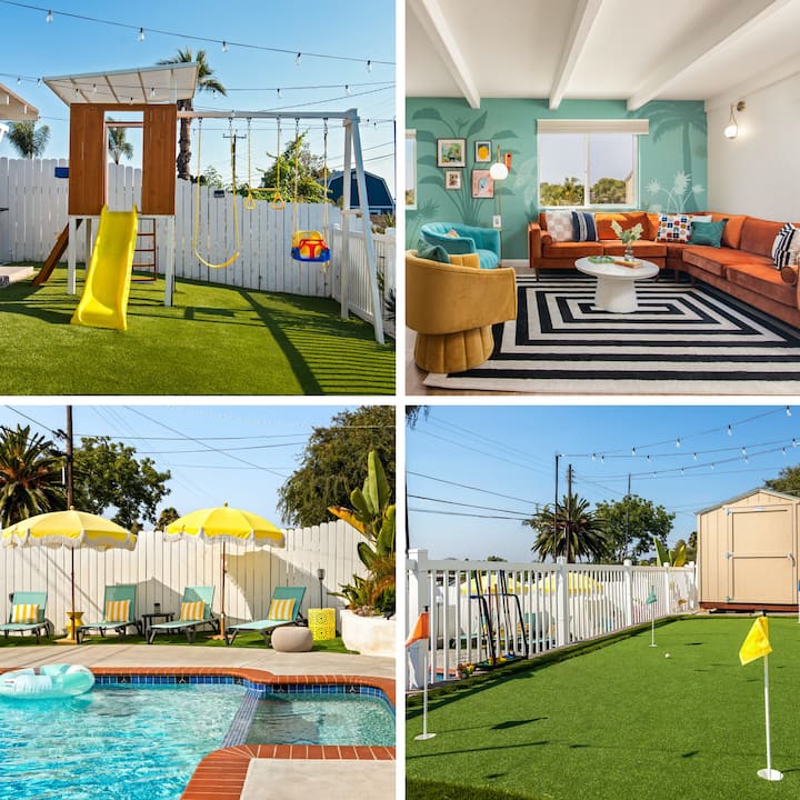 Pool House W/playground, Mini Golf, King Bed - Chula Vista, CA