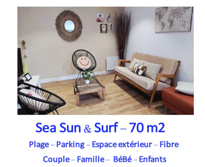 Plage à Pied Fort Bloqué - Ploemeur