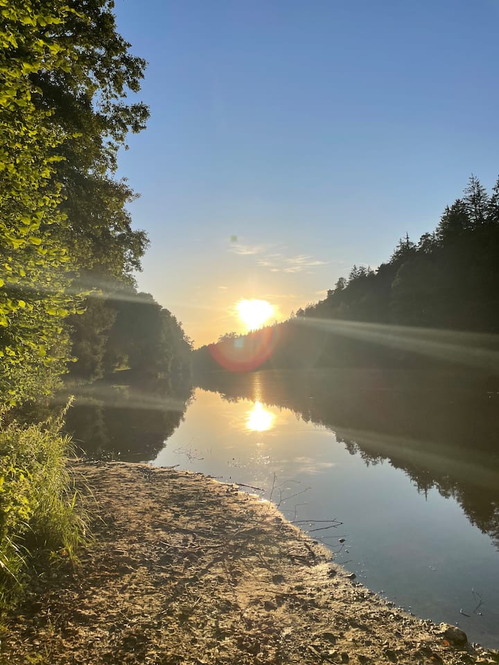 Ruheoase Am Fischbachsee: Schilf-traum Im Eg 6 - Ellwangen (Jagst)