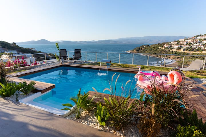 Bodrum, Maya, Adabükü, 2 Rooms, 3min Walk To Beach - Güvercinlik