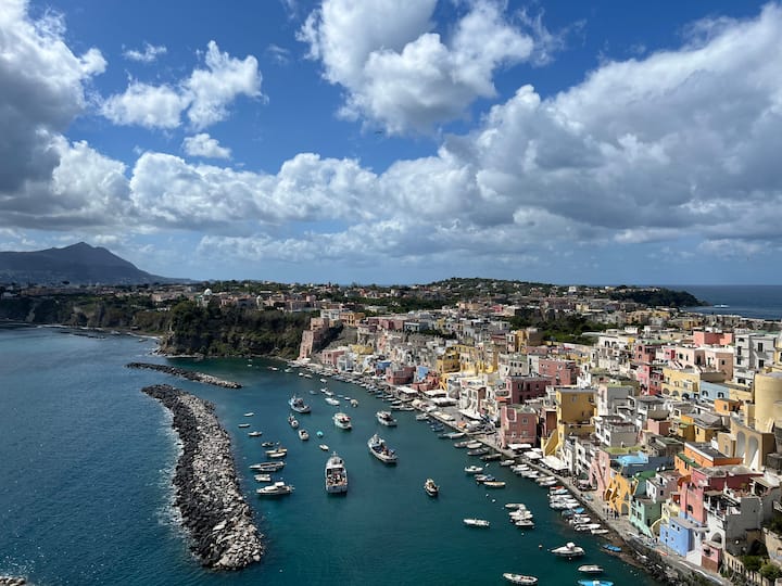 Cozy Villa With Private Garden And Panoramic View - Procida