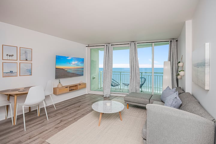 Ocean Front | Modern Zen Getaway - Myrtle Beach, SC