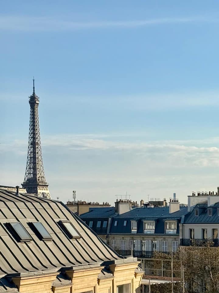 Luxury 3 Bedrooms Champs Elysees Eiffel Tower View - Paris