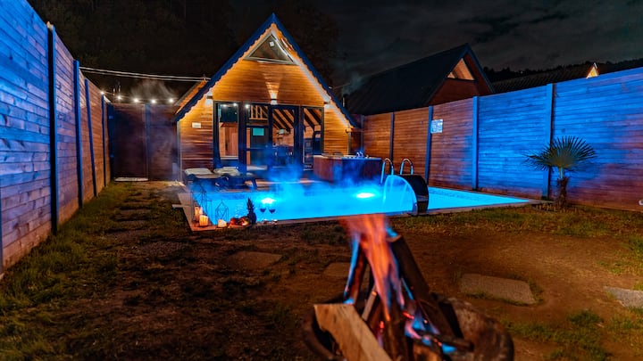 2+1 Ravine Bungalov Sıcak Havuz Kahvaltı Jakuzi - Sapanca