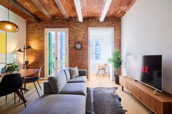 New Stylish Modern 2bd 2bth Terrace Prime Eixample - Barcelona