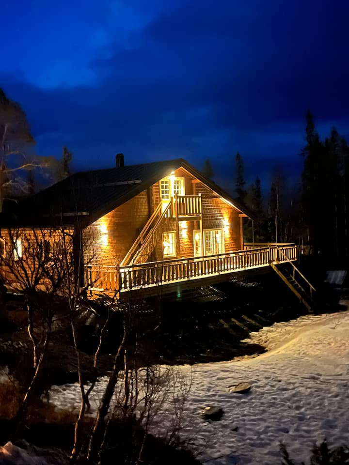 Fjällstuga Med Timmerinspiration - Järpen